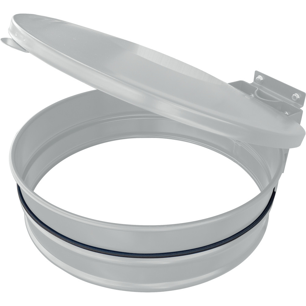 Support sac-poubelle avec couvercle à fixation murale