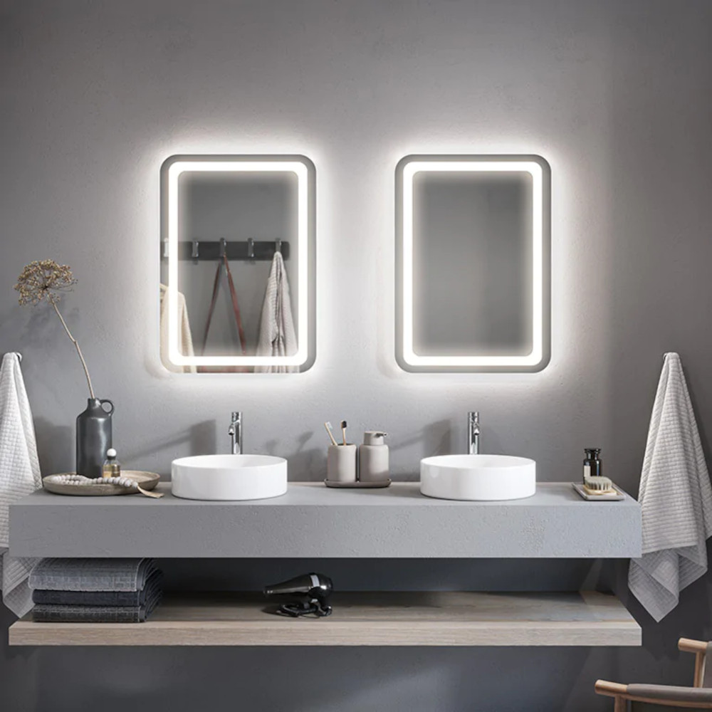 Miroir LED Frame, Décoration Intérieure
